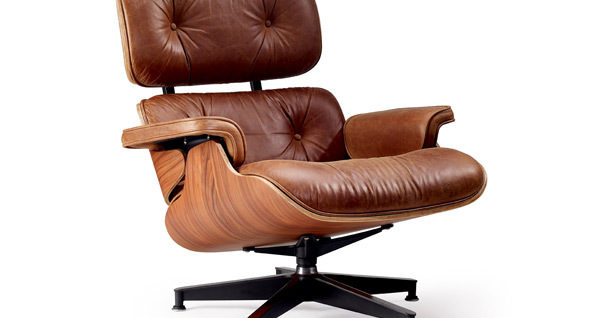 Iconic Interiors - Eames Style Lounge Chair & Ottoman